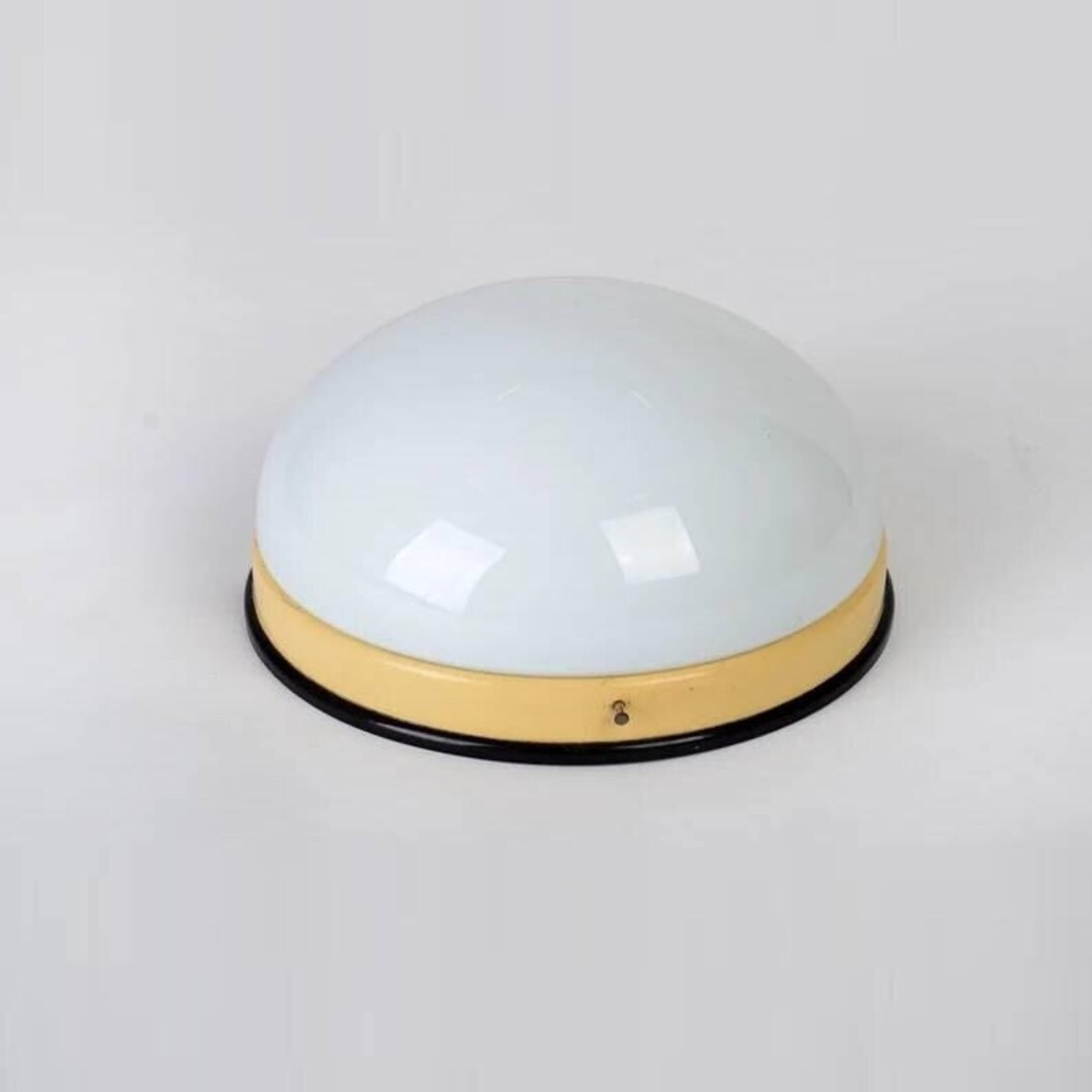 Bauhaus Ceiling Bakelite Light 1940 Opaline Ceiling Light Vintage ...