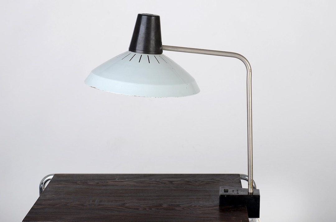 Mid Century Desk Lamp, Vintage Table Light, 1960s Office Lighting ...