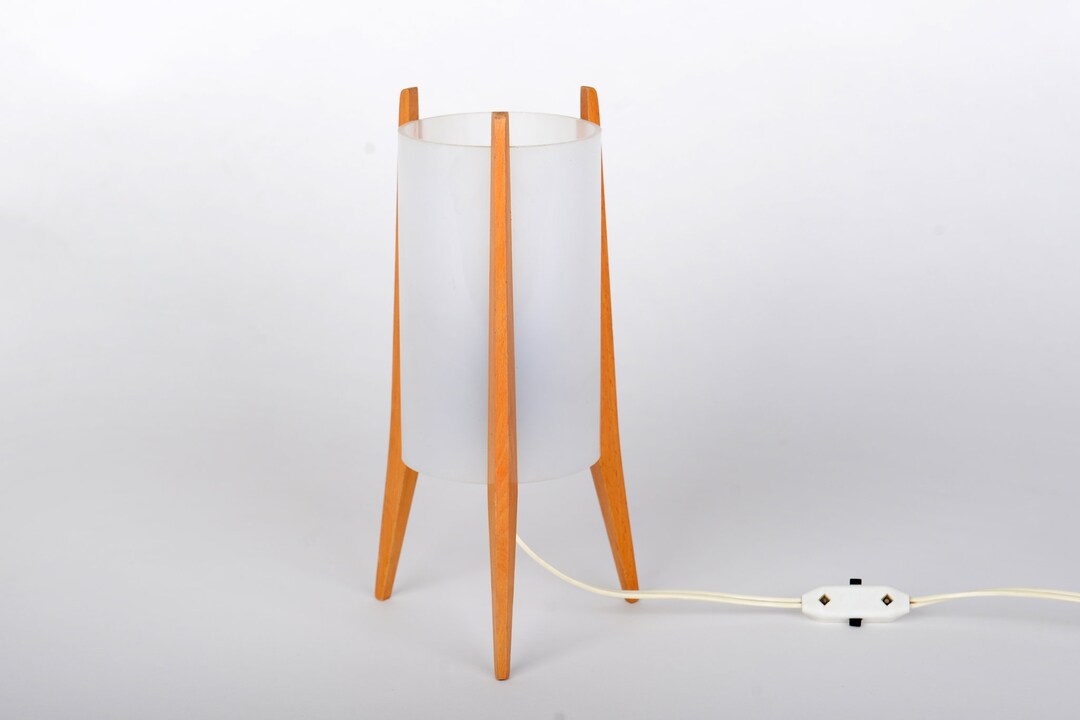 Mid-century Desk Lamp by Pokrok Stilnovo Style Table Light Eames Era ...