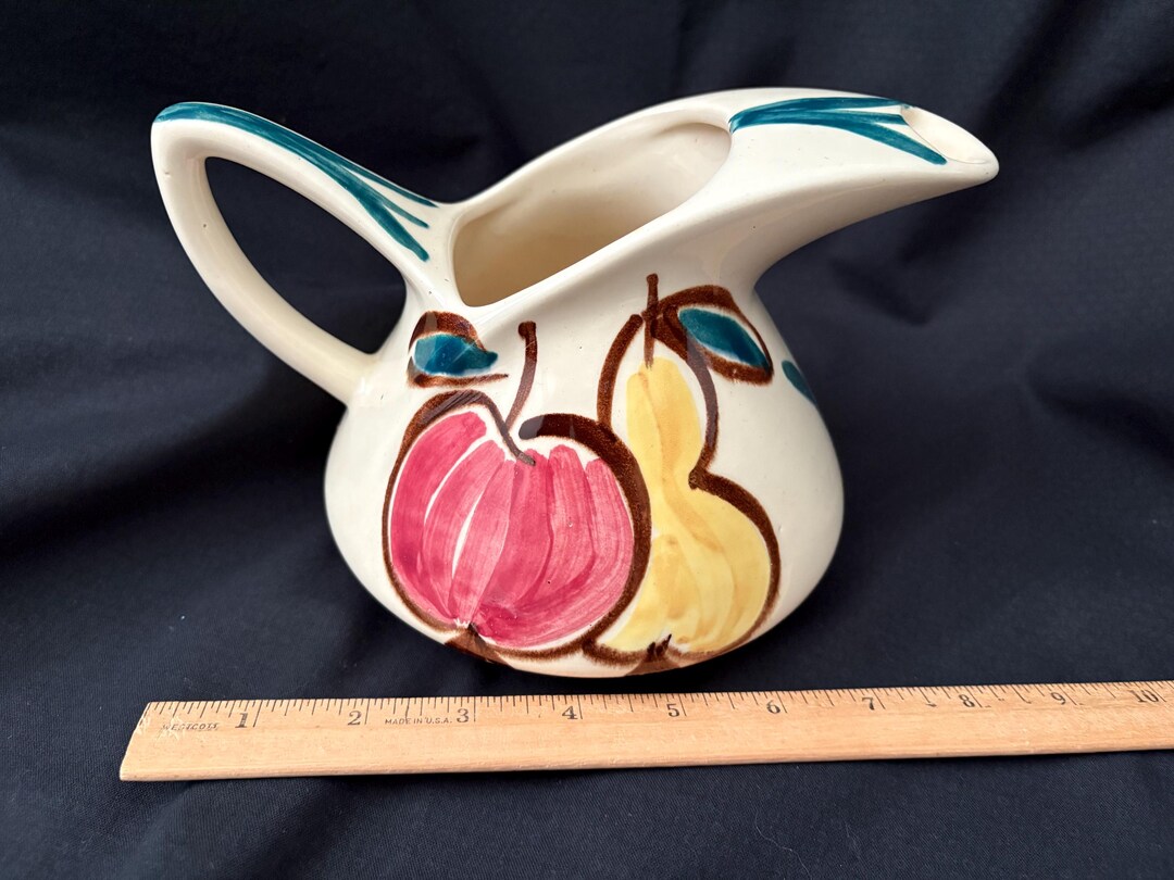 1950s Purinton Apple & Pear Pitcher - Etsy