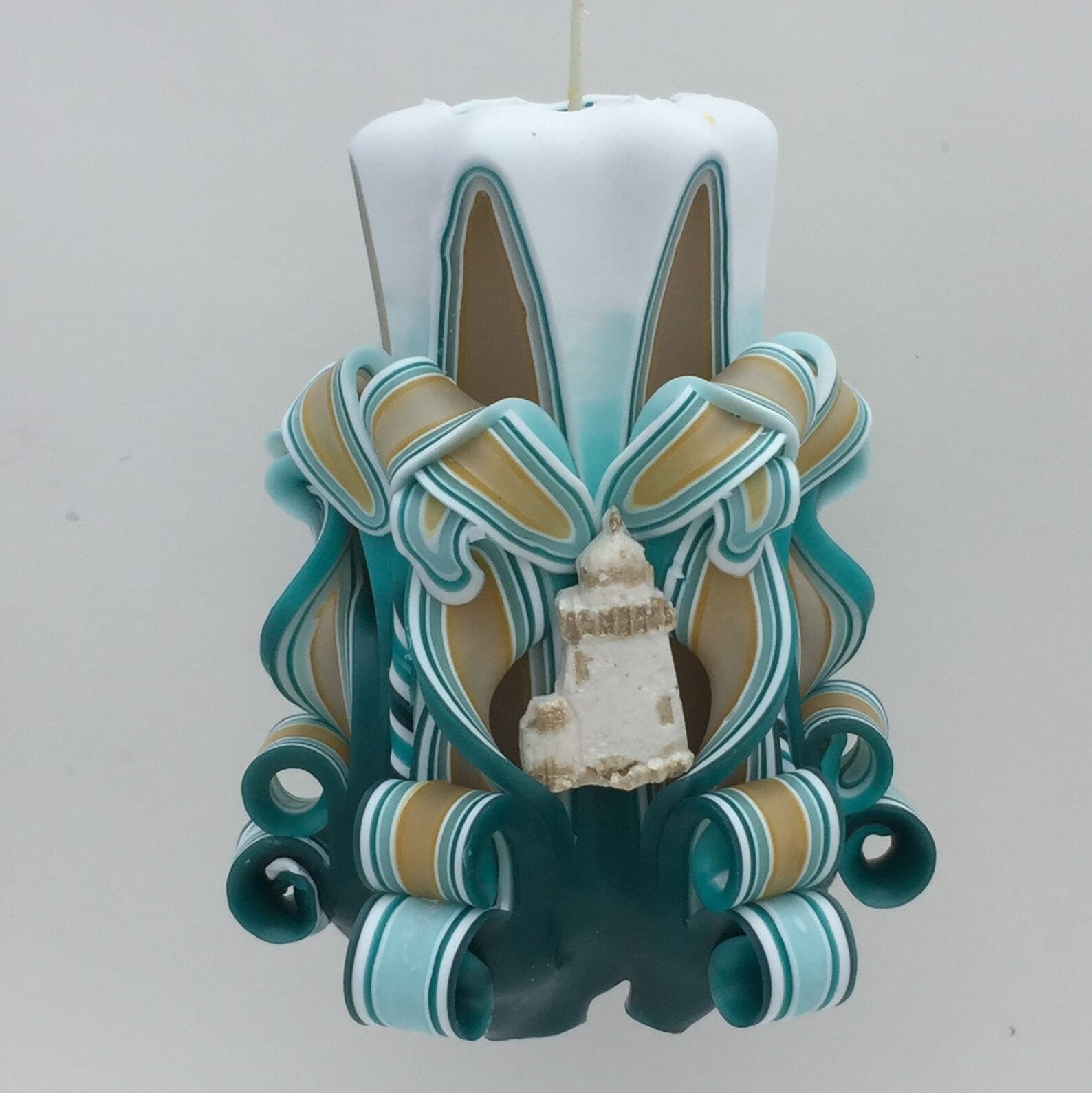 Hand-carved Seaside Ocean Themed Candles | Etsy