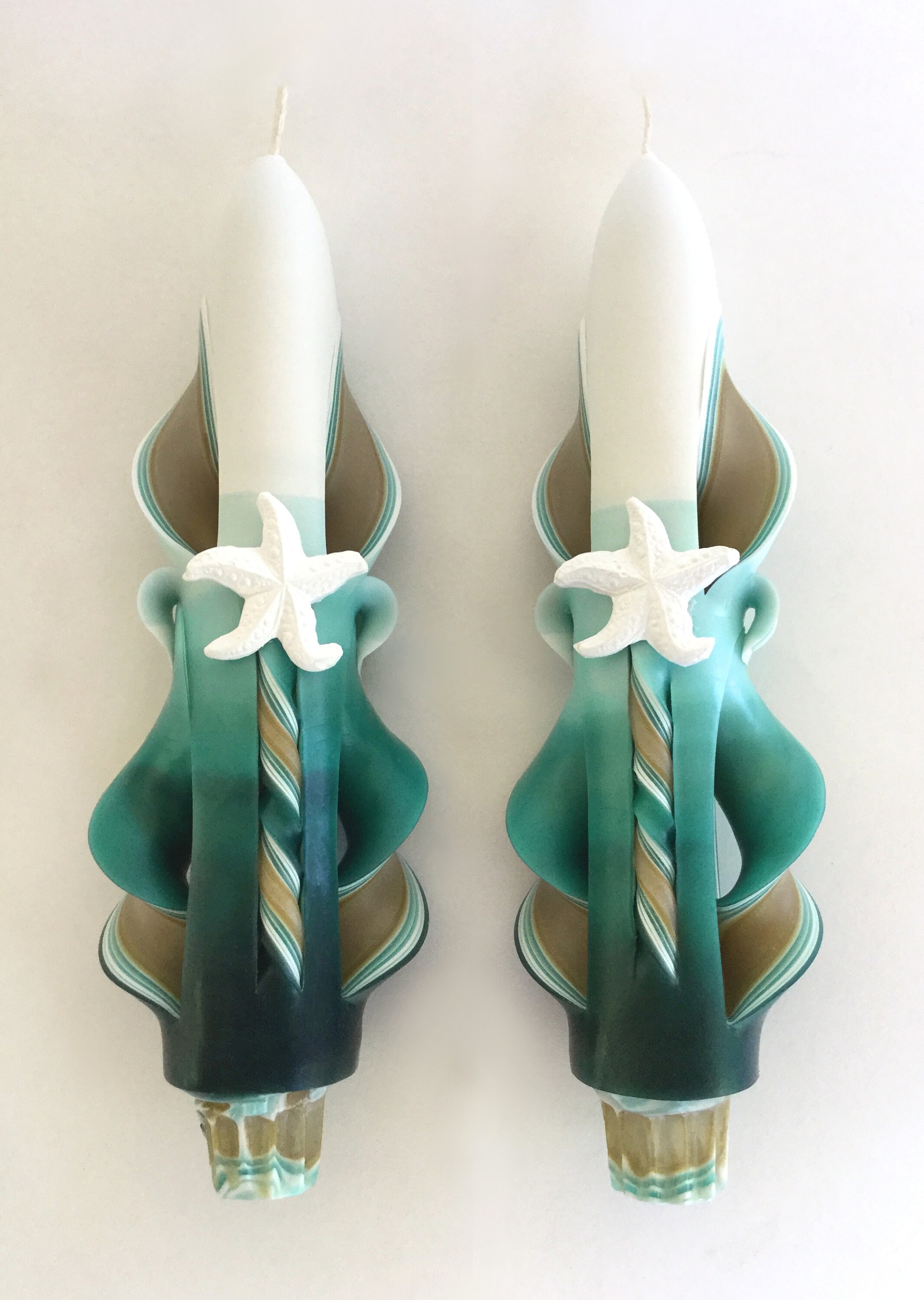 Hand-carved Seaside Ocean Themed Candles | Etsy