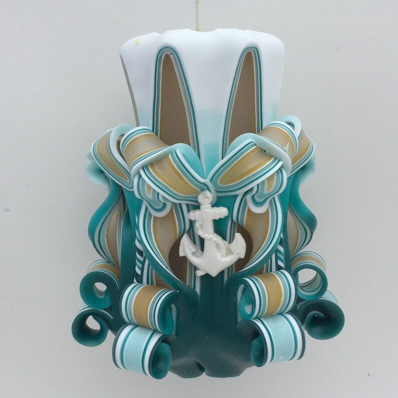 Hand-carved Seaside Ocean Themed Candles - Etsy