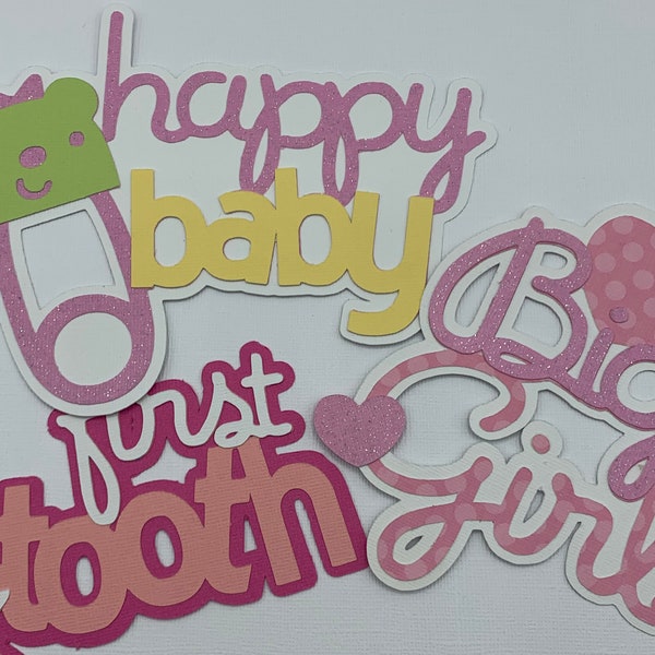 Baby Girl Scrapbook Page Titles - Etsy