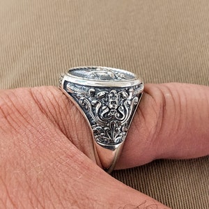 Silver Pegasus Ring Winged Horse Mythical Symbol - Etsy