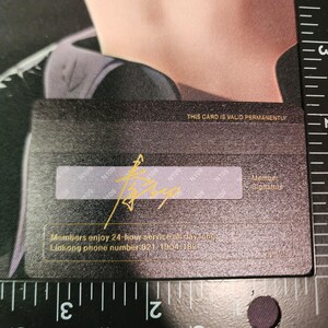 Sylus Black Card / Decal – Love and Deepspace Inspired Cosplay Prop ...