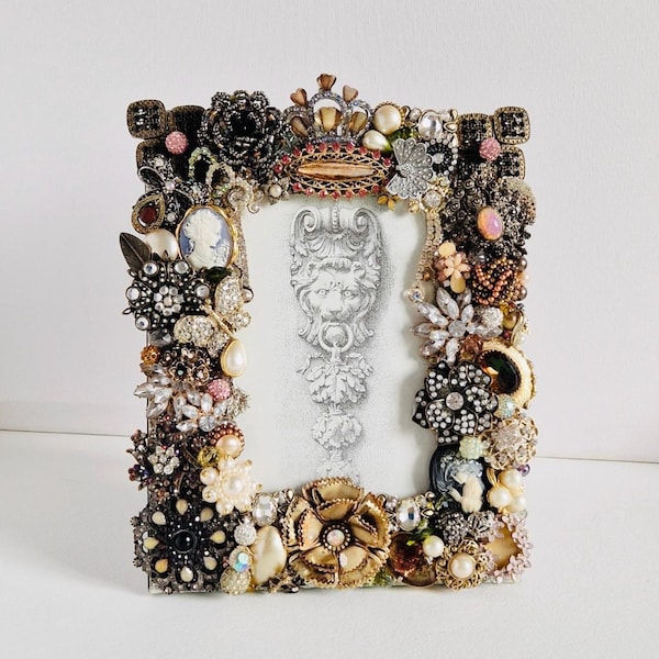 Jeweled Frame - Etsy