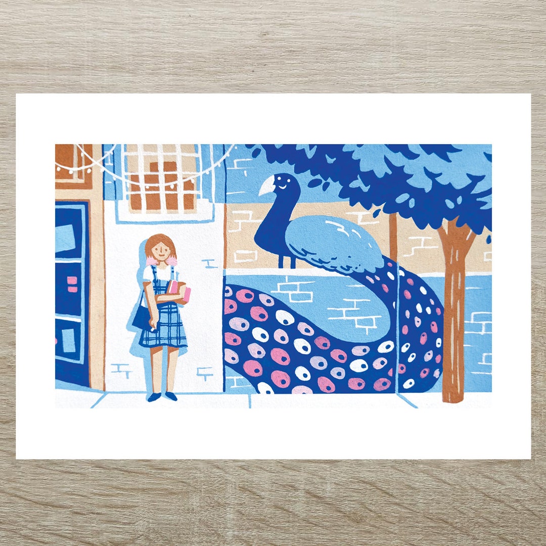 Lady Bird - Greta Gerwig A24 Posca Print (A5) - Etsy