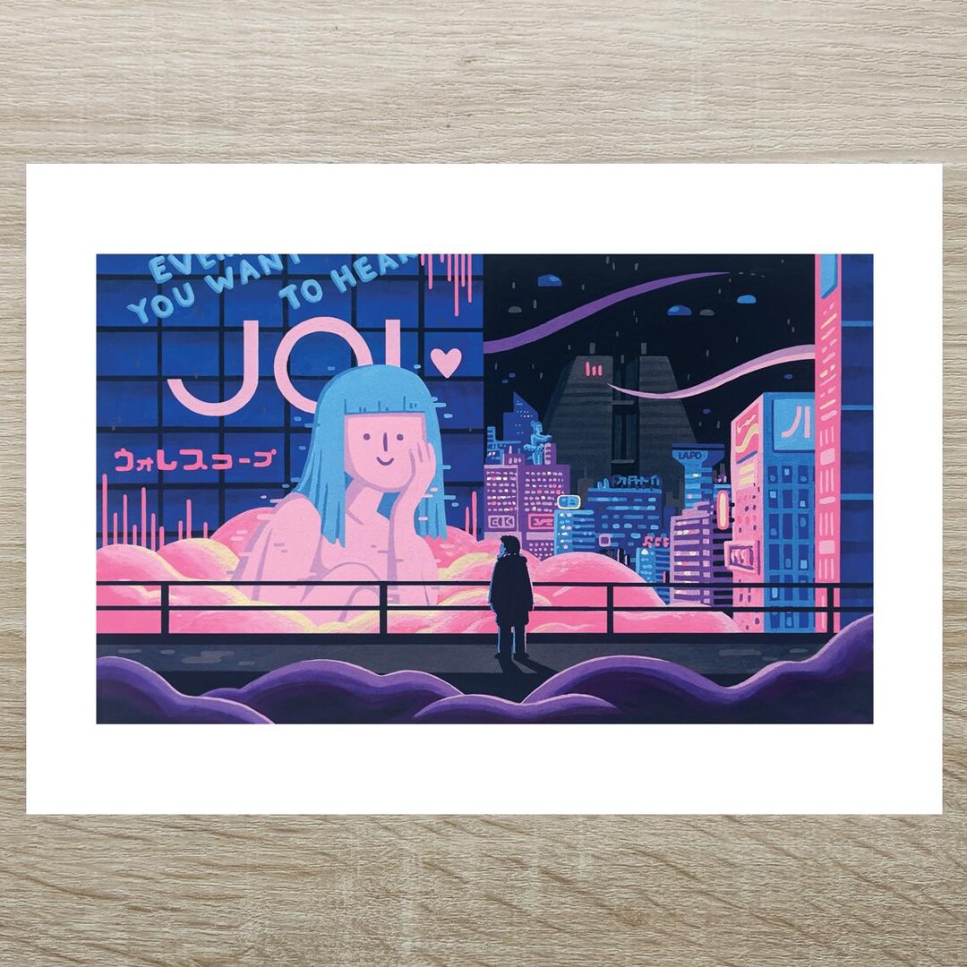 Blade Runner 2049 - Joe & JOI Posca Print (A5) - Etsy