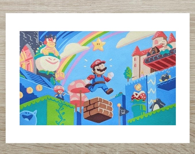 Paddington Bear London Christmas Posca Print A5 - Etsy