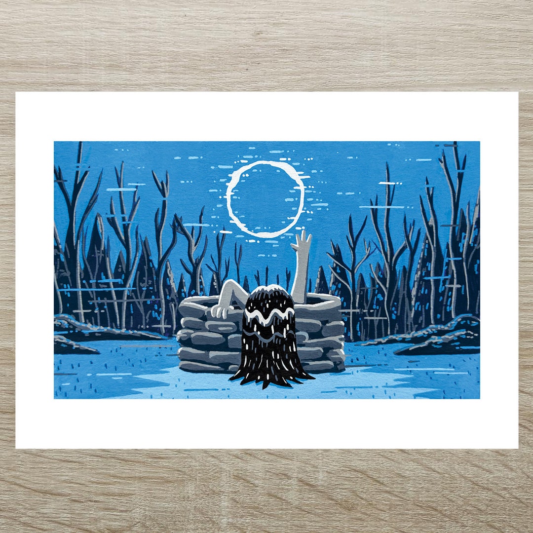 The Ring - Horror VHS Tape Posca Print (A5) - Etsy