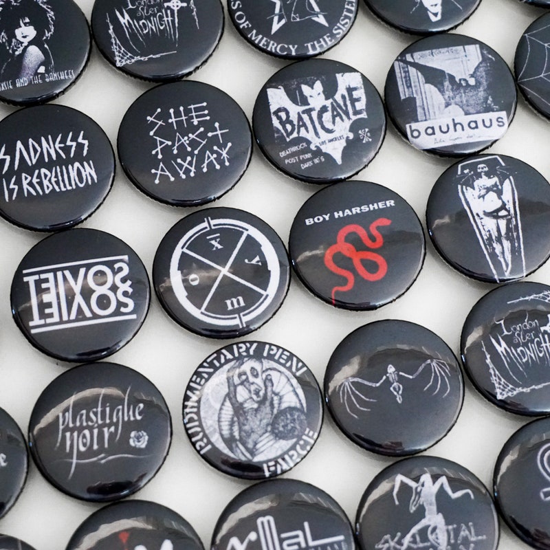 Goth Pins - Etsy