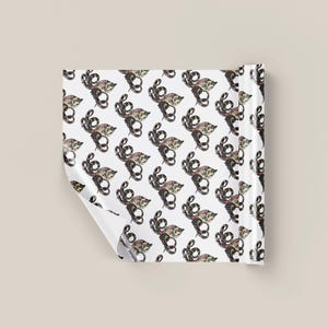 Pack X2 Octopus Gift Wrap Set, Wrapping Paper, Nature Wrap, Decorative ...