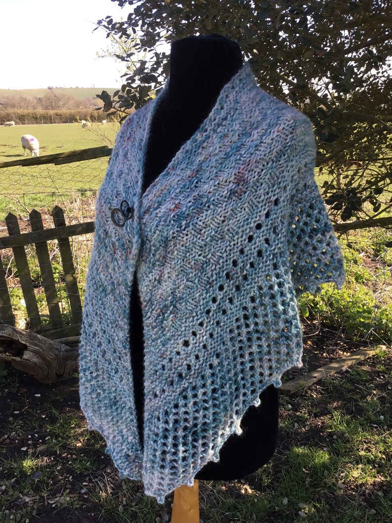 KNITTING PATTERN Mackenzie Shawl Pattern - Etsy
