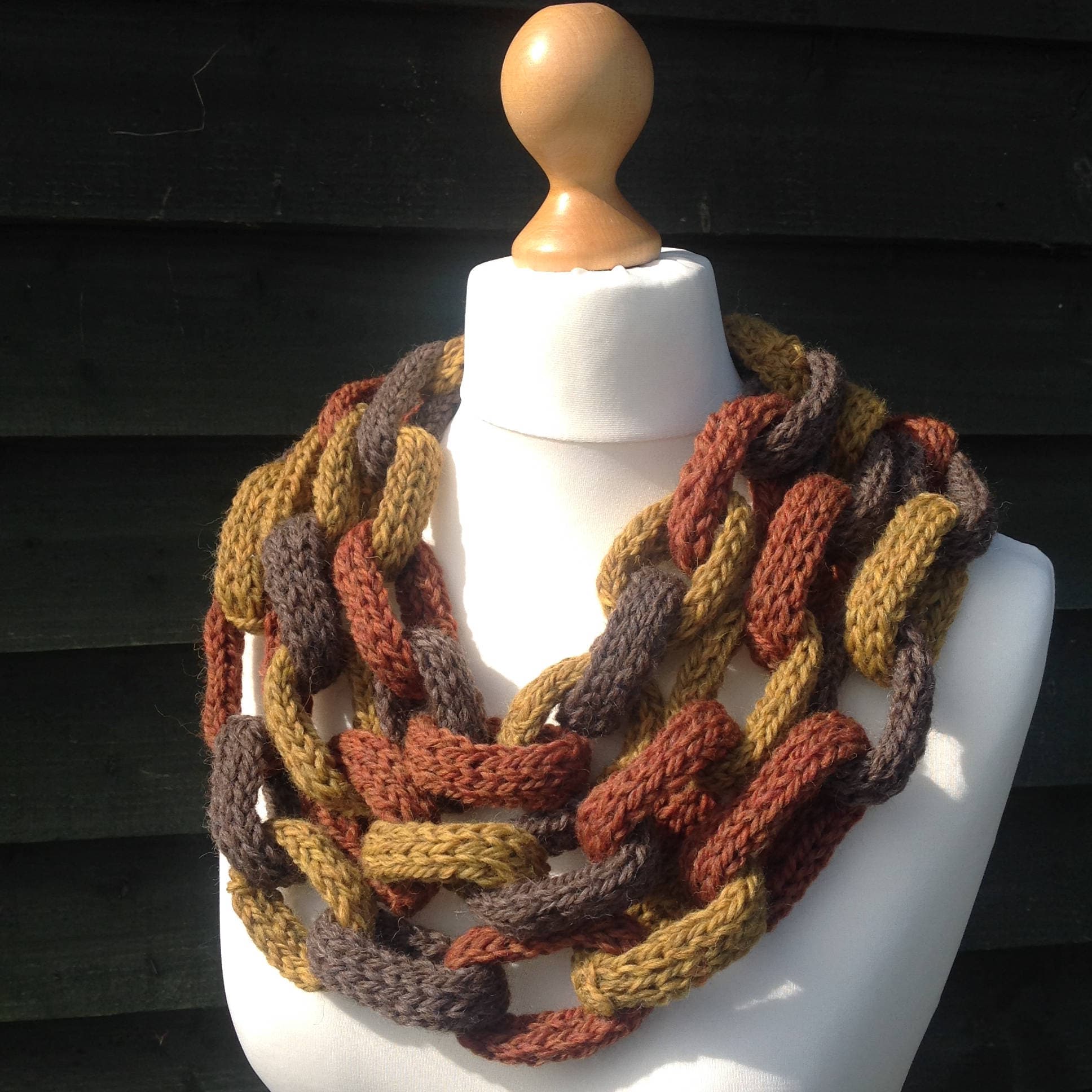 KNITTING PATTERN- "wentworth Chain" Shawl - Etsy