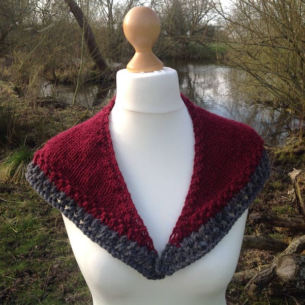 PDF Pattern Knit Shawl, Scottish Highlander Shawl Hand Knitting Pattern ...