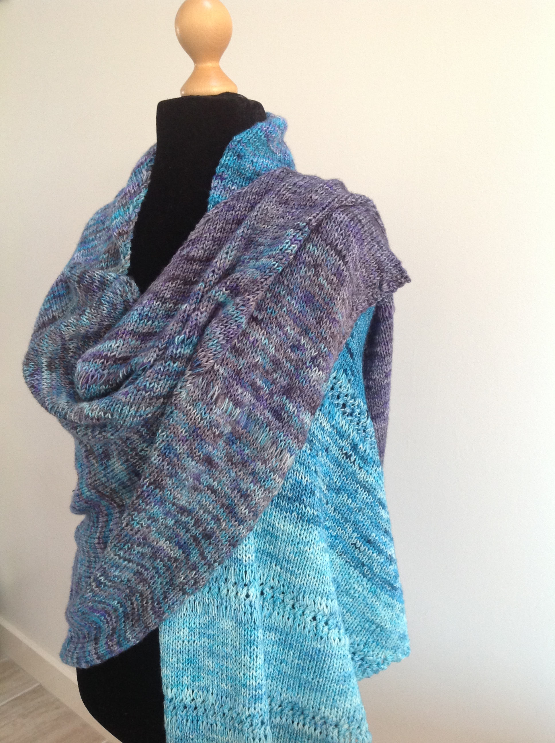 KNITTING PATTERN... mind & Body Shawl - Etsy