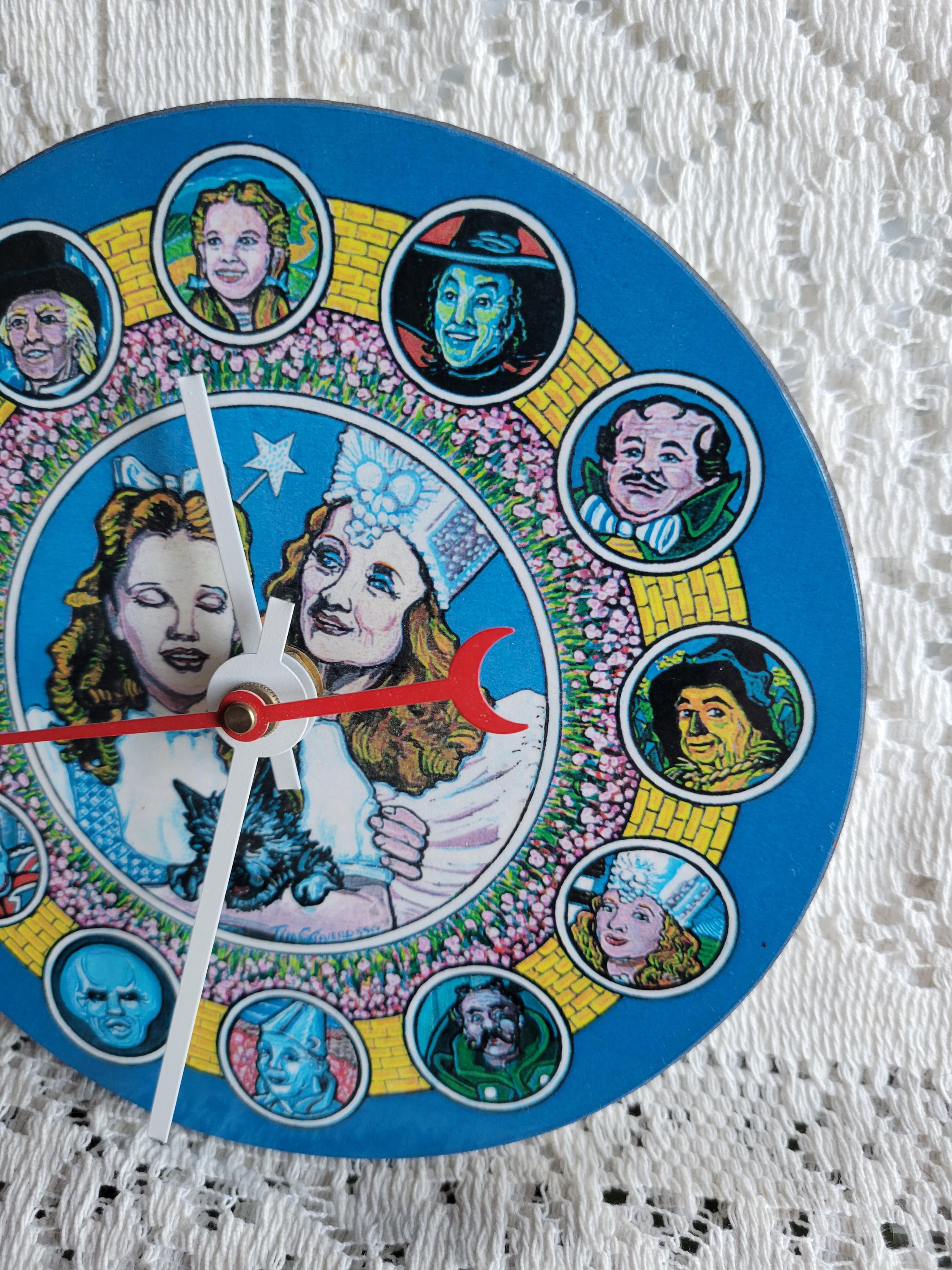 Vintage Wizard of Oz Clock Created and Signed by Artist Tim Giarrusso 2002 C860D - Etsy