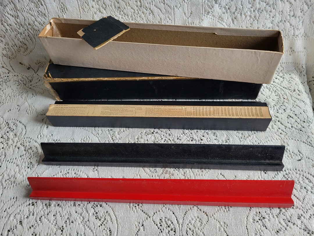 Vintage Painted Wooden Mahjong Game Tiles Rack From 1920s D1006 - Etsy