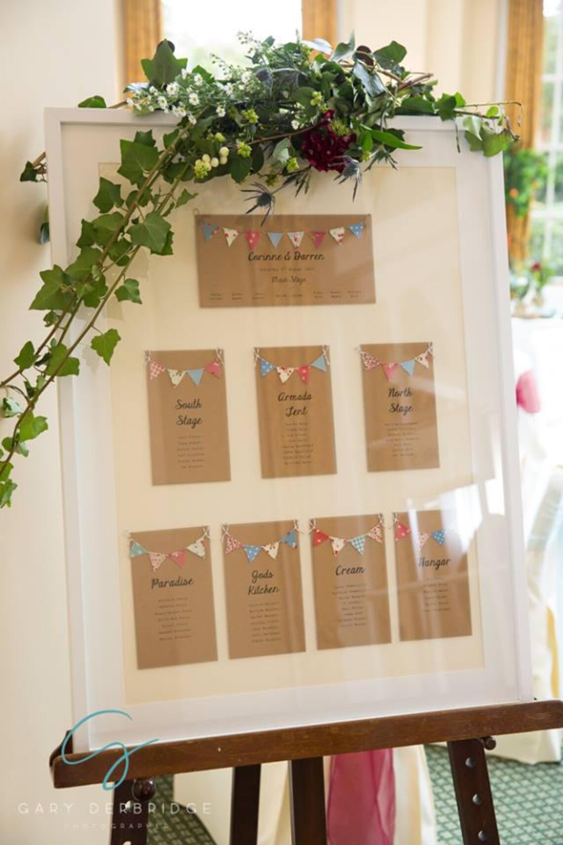 Table Plan Cards Individual Table Plan Arrangement Cards for - Etsy