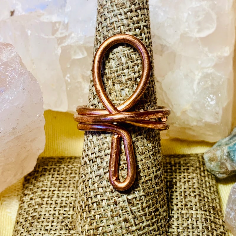 Copper Ankh - Etsy