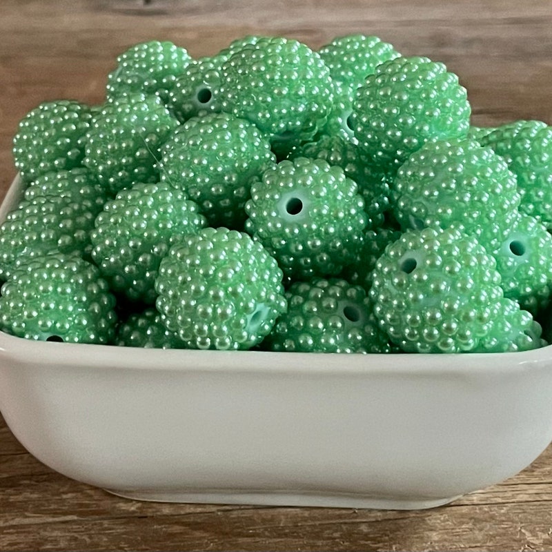 Mint Green Pearls - Etsy