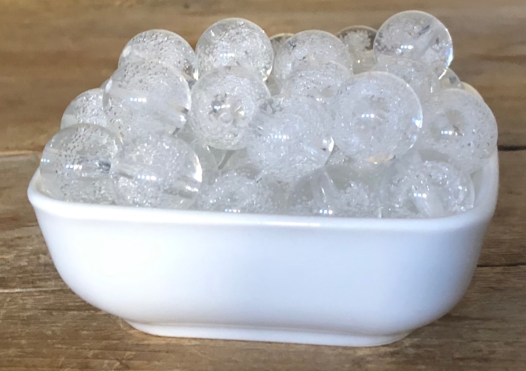 20mm Clear Transparent Bubbles Chunky Bead, 10 Count - Etsy