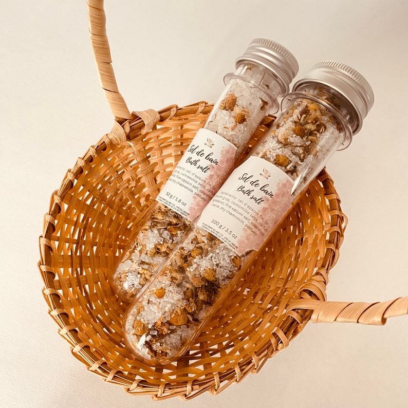 Bath Salts, Big or Small Test Tube Bath Salts, Bath Soak, Botanical ...