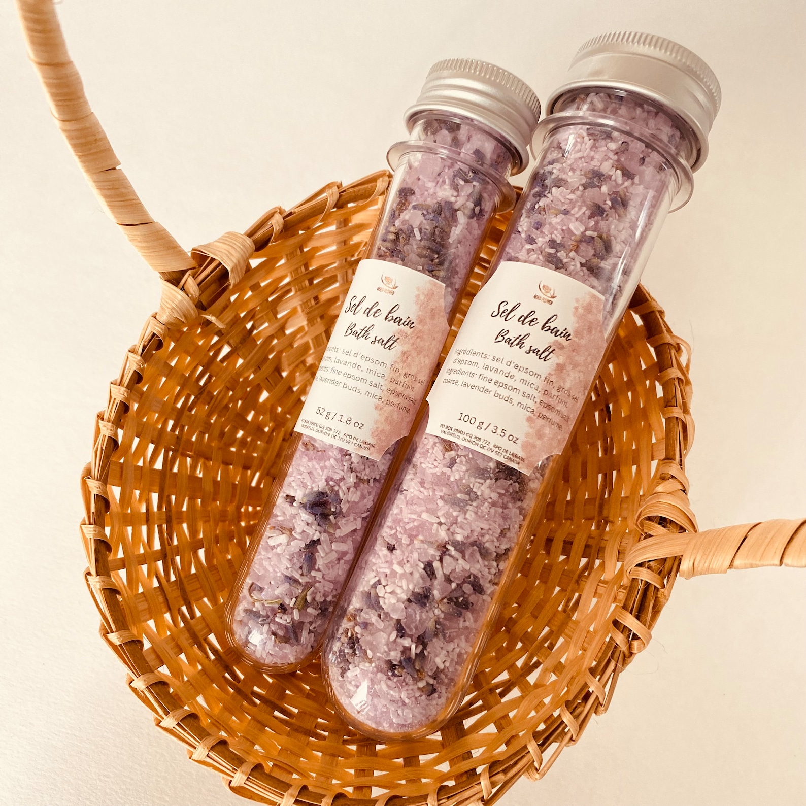 Bath Salts, Big or Small Test Tube Bath Salts, Bath Soak, Botanical ...