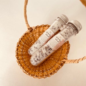 Bath Salts, Big or Small Test Tube Bath Salts, Bath Soak, Botanical ...