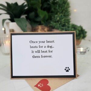 Dog Sympathy Card, Dog Memorial, Pet Memorial, Dog Condolence, Dog ...