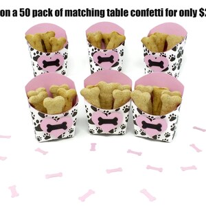 Puppy Birthday Party, Dog Party Favors, Paw Print, Dog Birthday - Etsy