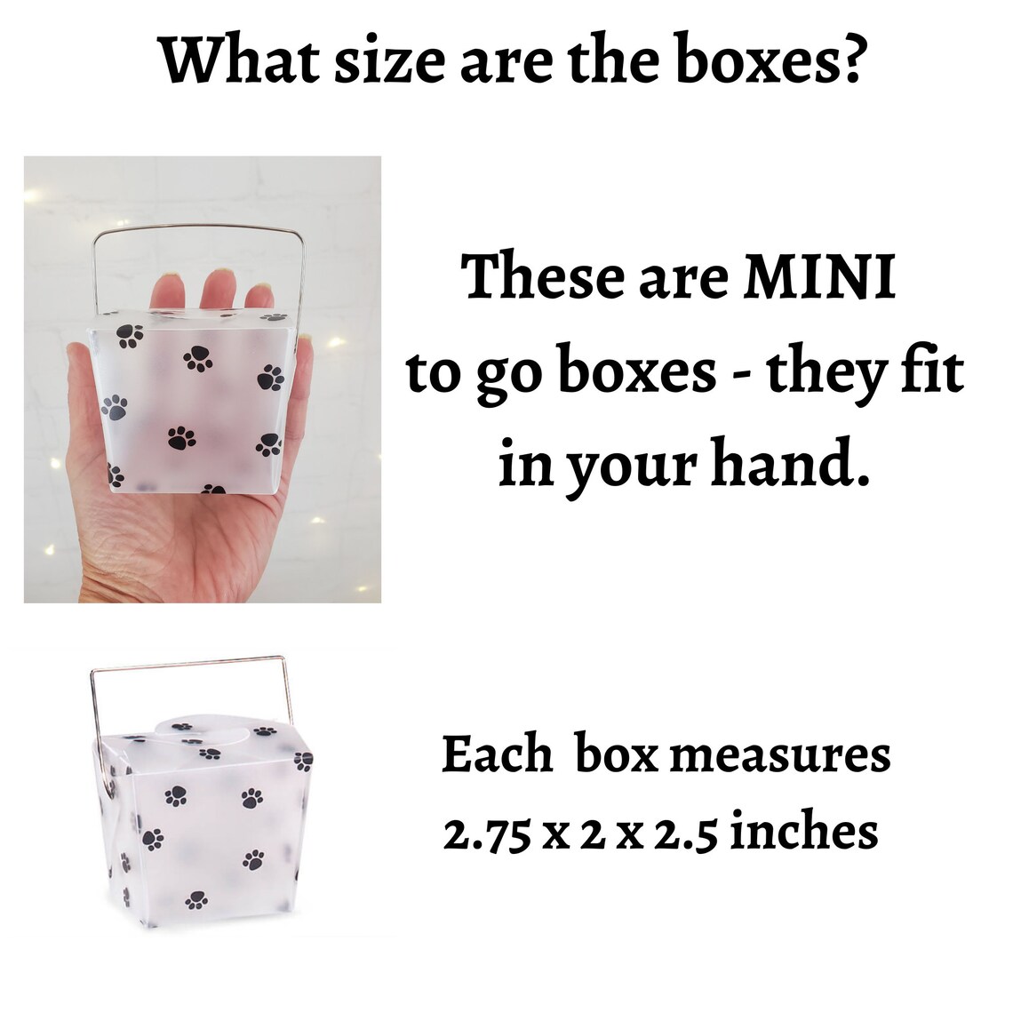 Paw Print Favor Boxes for Dog Birthday Party Pink Set of 6 - Etsy