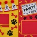 Dog Birthday Party Premade Scrapbook Page, 12x12, Scrapbook Layout, Dog ...