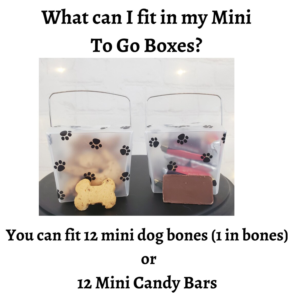 Paw Print Favor Boxes for Dog Birthday Party Pink Set of 6 - Etsy