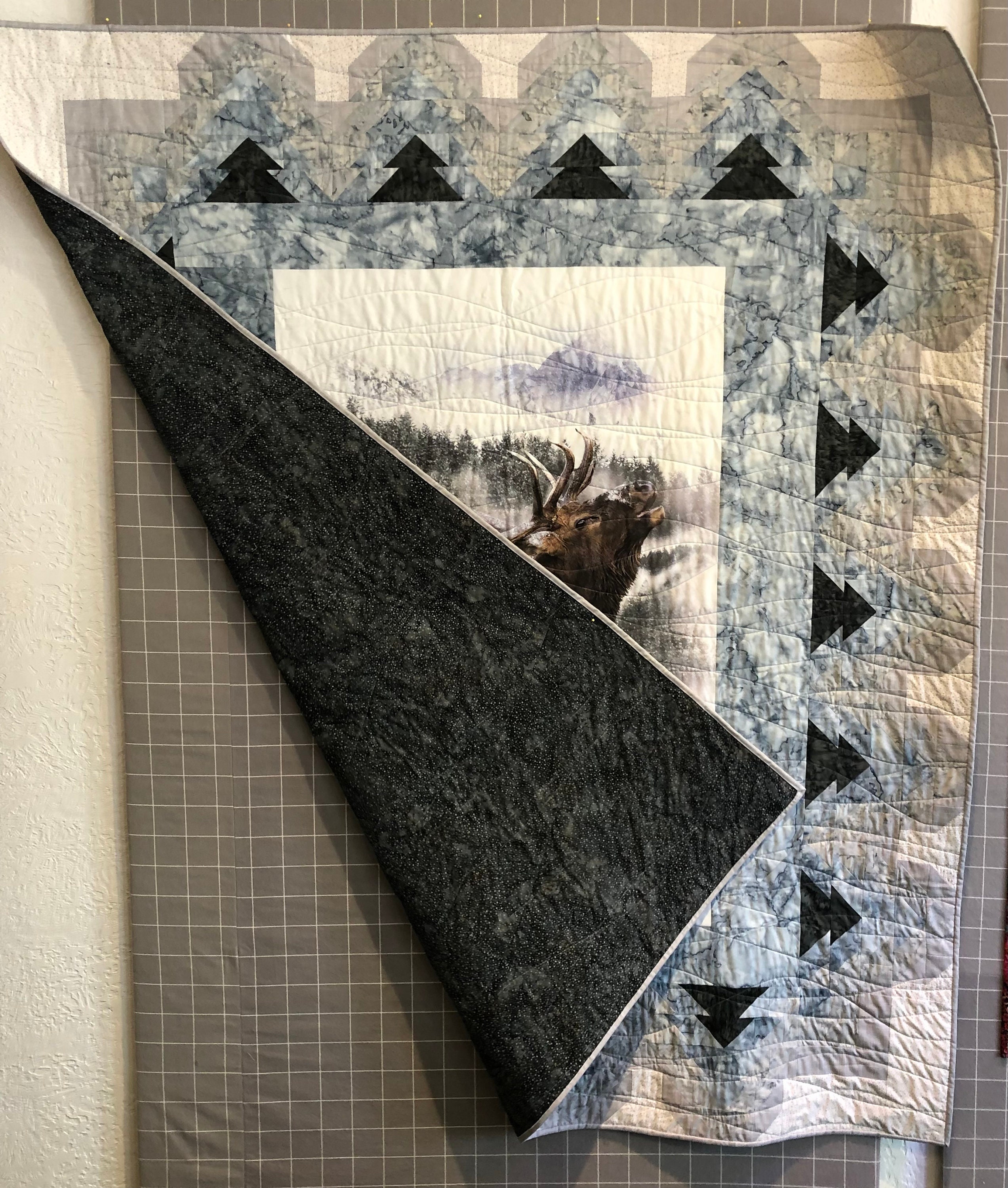 Hinterland Elk Throw Quilt 59.5 X 68 Inches - Etsy