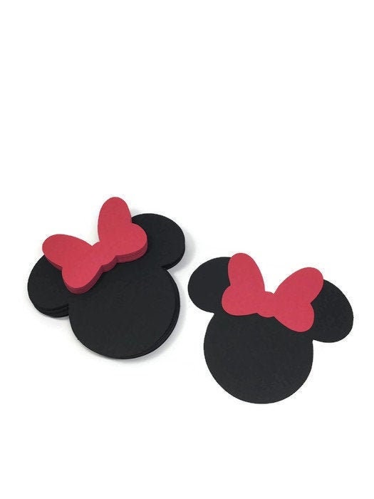 Minnie Die Cuts Mickey Mouse Die Cut Mouse Head Paper Punch - Etsy