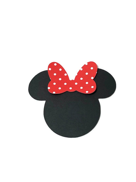 Minnie Mouse Cut Out Template