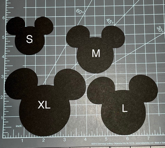 Mickey Mouse Head Dimensions
