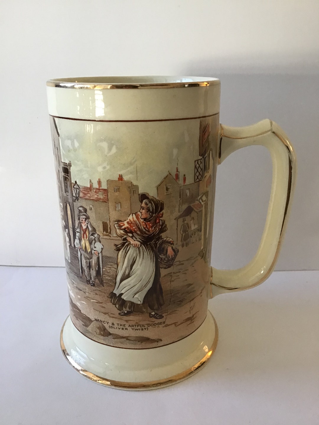 Vintage Beer Mug by New Hall Hanley Staffordshire England/gift/barware ...