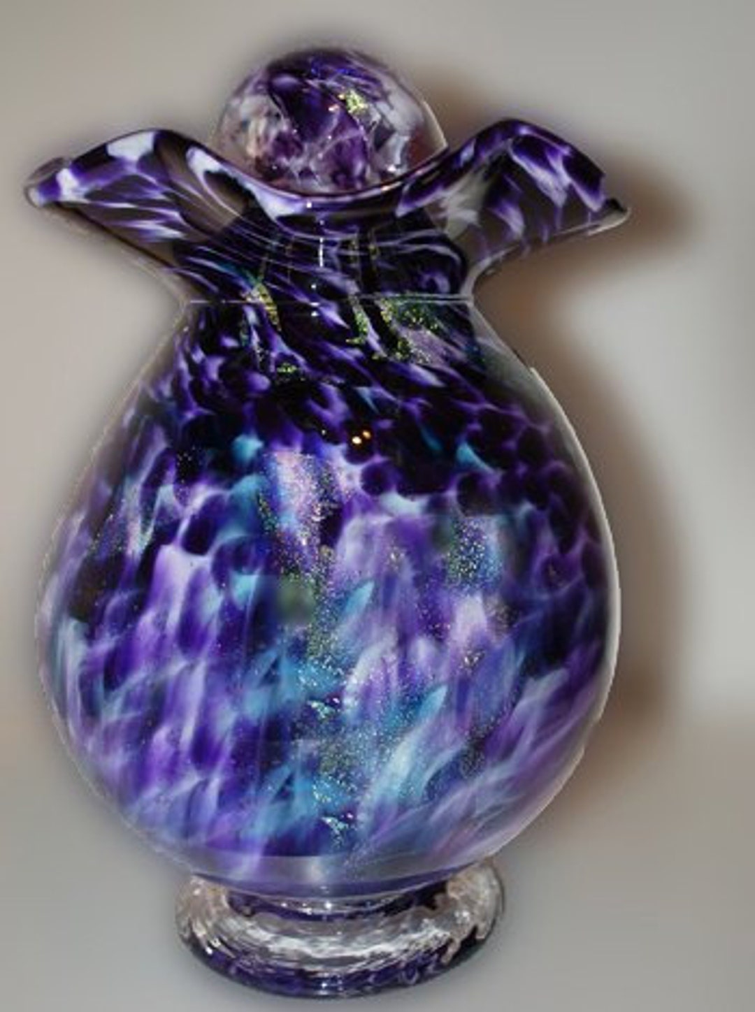 Urns for Ashes Glass Urn Blown Glass Urn Hand Blown Urn - Etsy