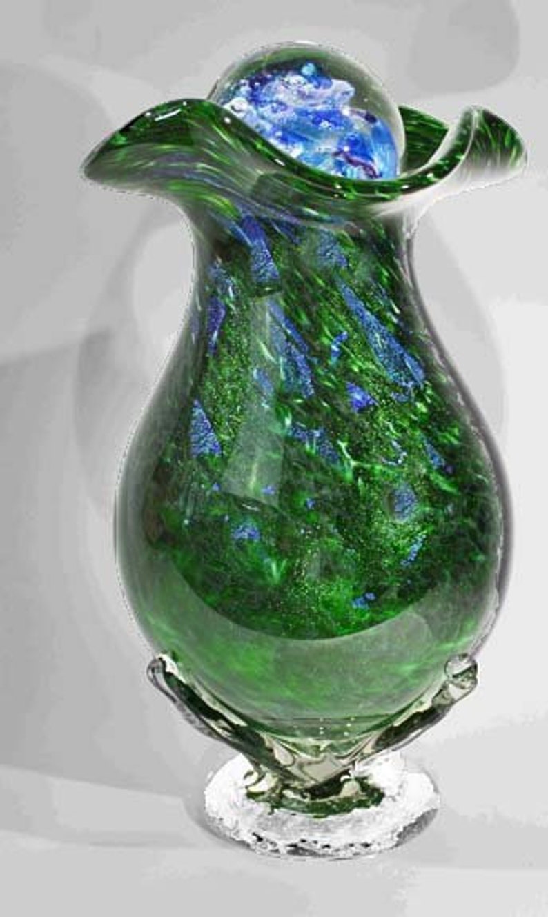 Urns for Ashes Glass Urn Blown Glass Urn Hand Blown Urn - Etsy
