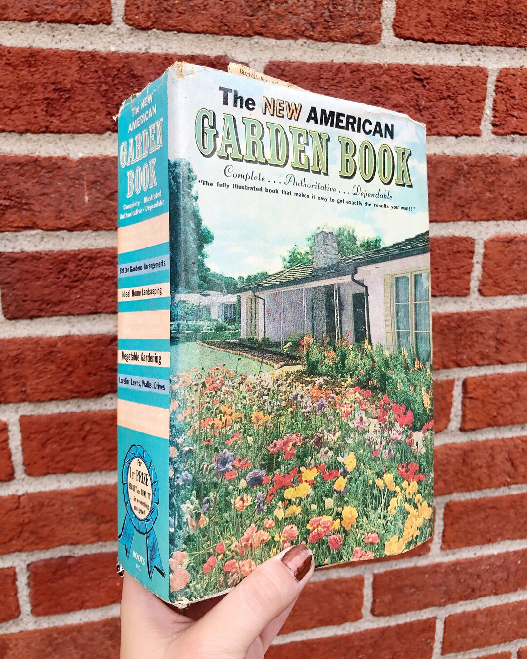 Vintage the New American Garden Book - Etsy