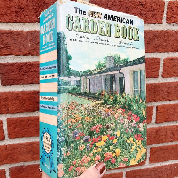 Vintage Garden Book - Etsy