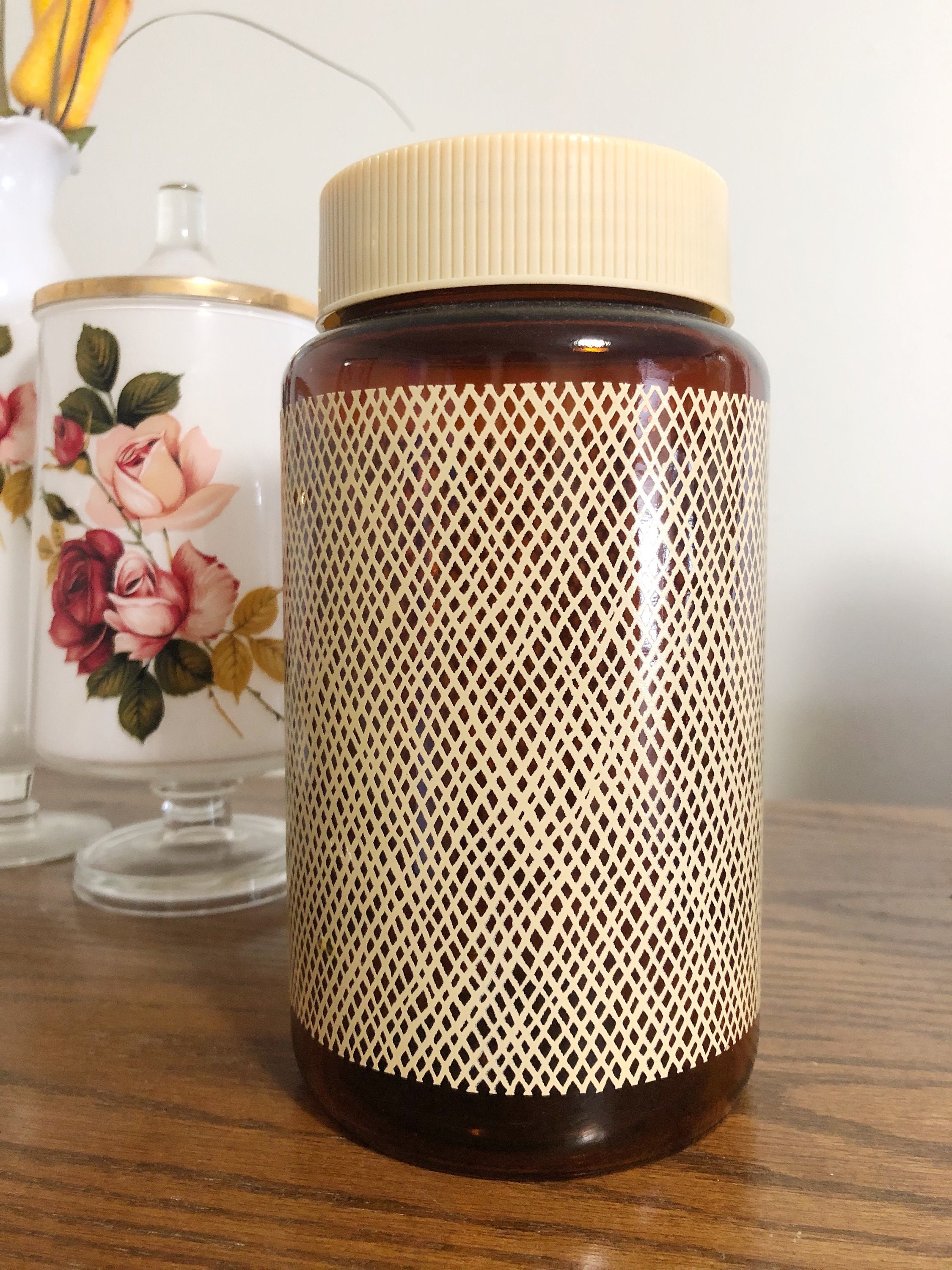 Glass Cremora Canister With Plastic Lid - Etsy