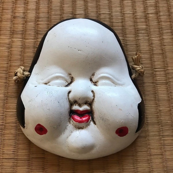 Noh Mask - Etsy