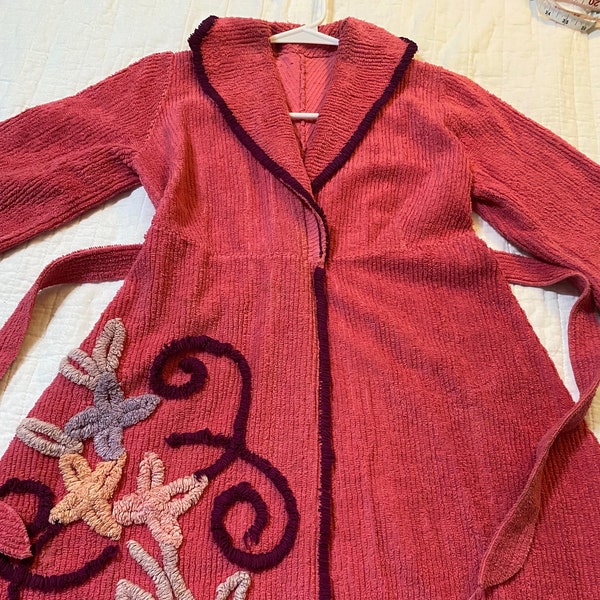 Chenille Robe - Etsy