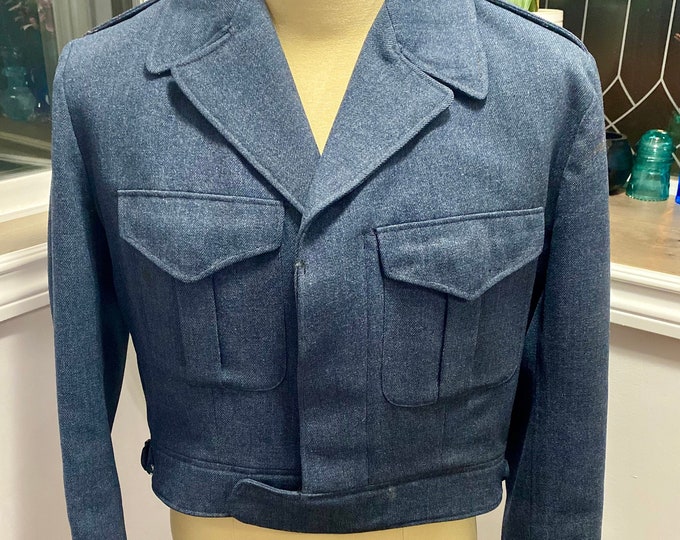 Authentic IKE Cropped Jacket 1952 'air Cadet 5 A Jacket' Blue Gray Wool ...