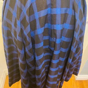 1950's 'pat Hartley' Original Black and Blue Swing - Etsy