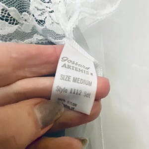 Vintage 'gossard Artemis' White Lace Peignoir Set / Honeymoon Bridal ...